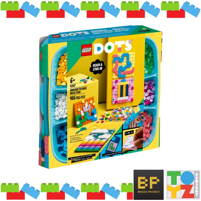 Jual Lego 41957 Dots - Adhesive Patches Mega Pack - Bp01 | Shopee Indonesia