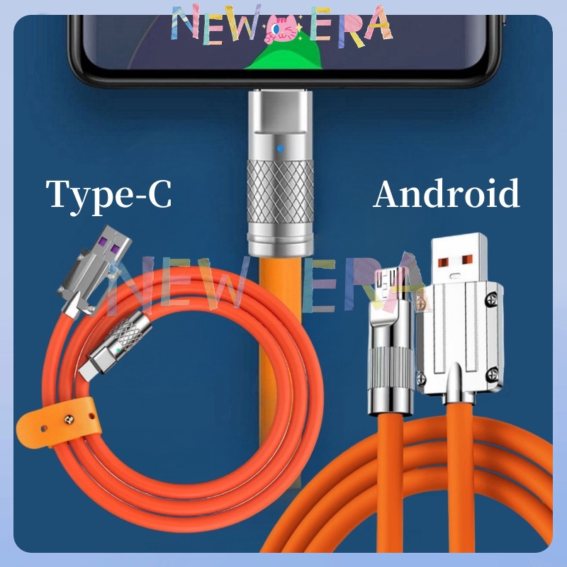 Jual NewEra Kabel Data USB 120W Fast Charging Super Cocok Untuk Android ...
