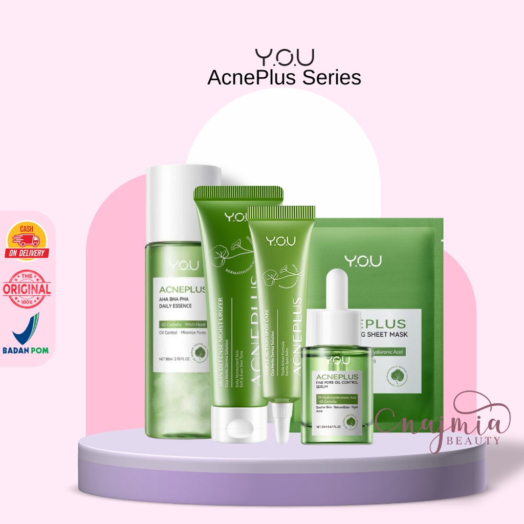 Jual Najmia YOU AcnePlus Series | Spot Care Acne | Moisturizer | Toner ...