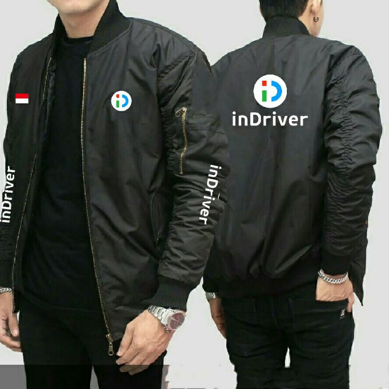 Jual JAKET INDRIVER / JAKET PRIA BOMBER DRIVER OJOL OJEK ONLINE ...