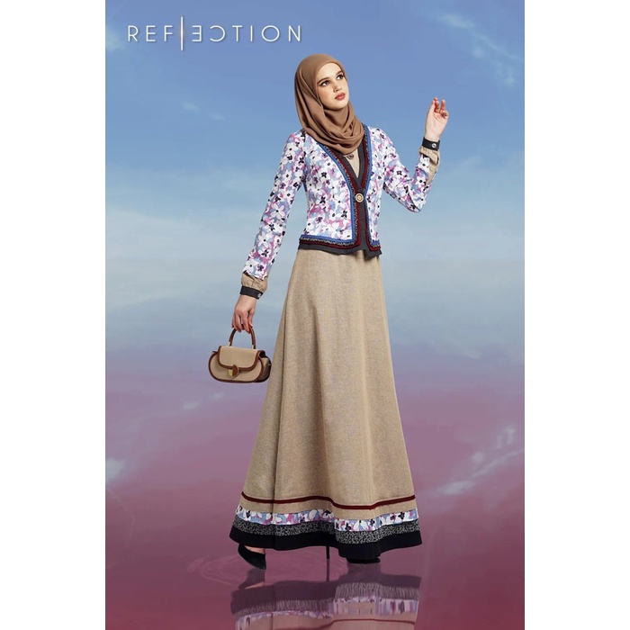 Jual TUNEECA GAMIS Catalula - T-0124010 - Gamis Premium Modern | Shopee ...