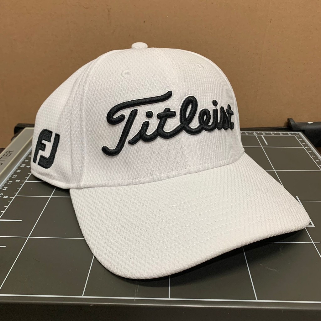 Jual Topi Golf Titleist Tour Elite Original DEFECT Noda Hitam Baru ...