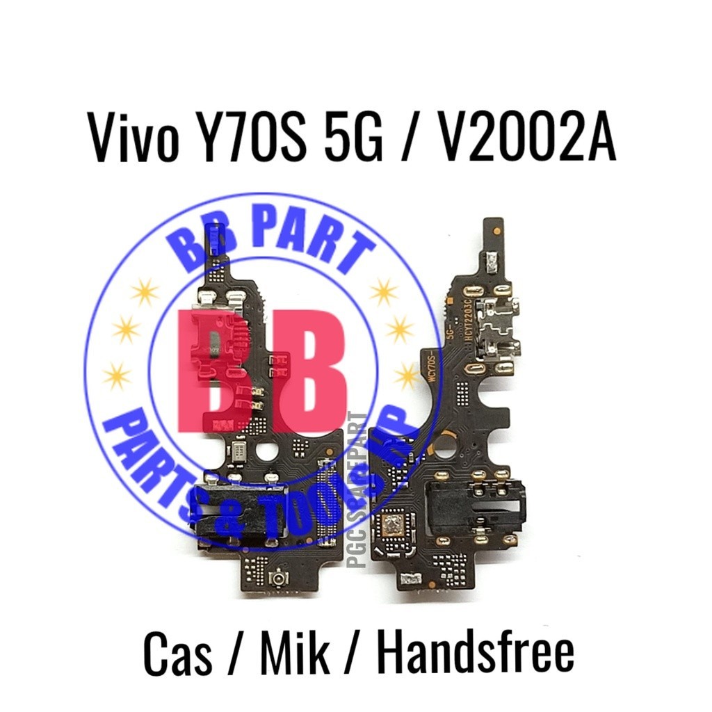 Jual PCB Connector Charger & Mic & Con Sim Vivo Y70S 5G / V2002A ...