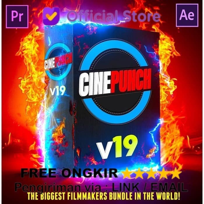 Jual Cinepunch Complete Pack v19 For Aplikasi Premiere and After Effects | Shopee Indonesia