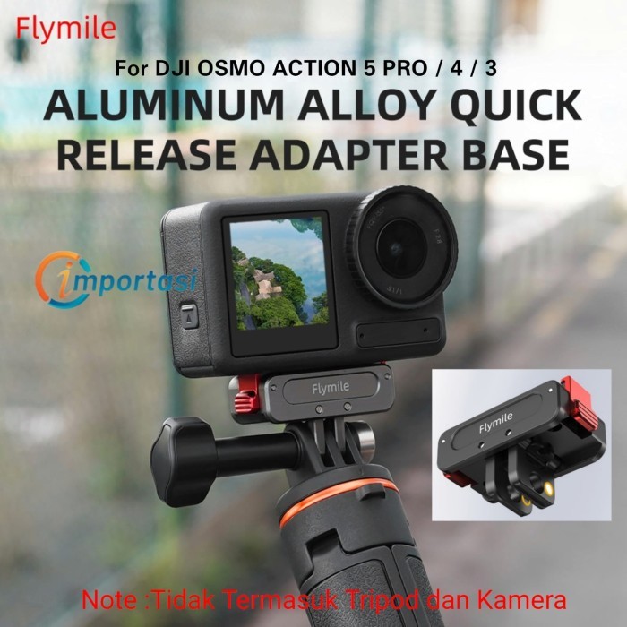 Jual FLYMILE Magnetic Claw Adapter for DJI Osmo Action 5 Pro 4 3 ...