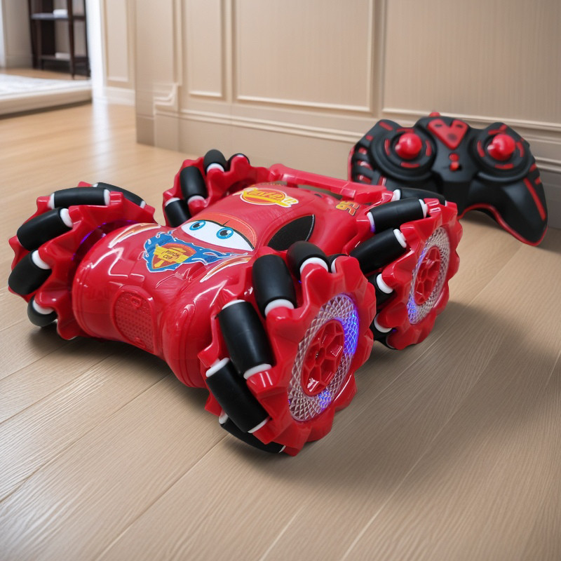 Jual Disney Pixar Cars McQueen Remote Controlled Car Stunt Drift Car ...