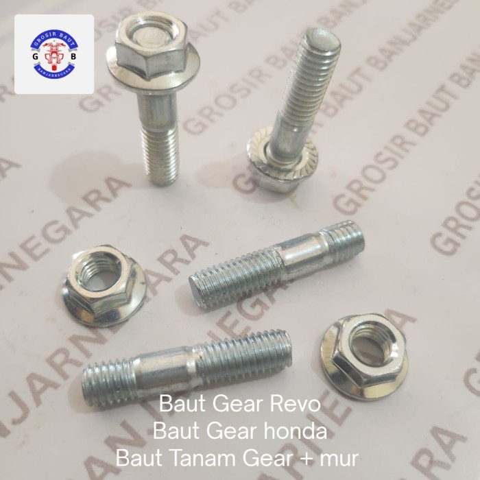 Jual (Paket isi 10 Biji) Baut Gear Honda / Baut Gear Revo / baut Tanam ...