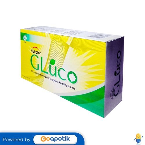 Jual Nutrafor Gluco Box 30 Kapsul | Shopee Indonesia