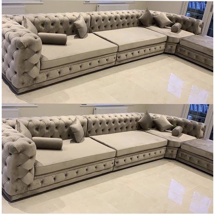 Jual Promo sofa ruang tamu sofa chesterfile sofa seribu kancing sofa ...