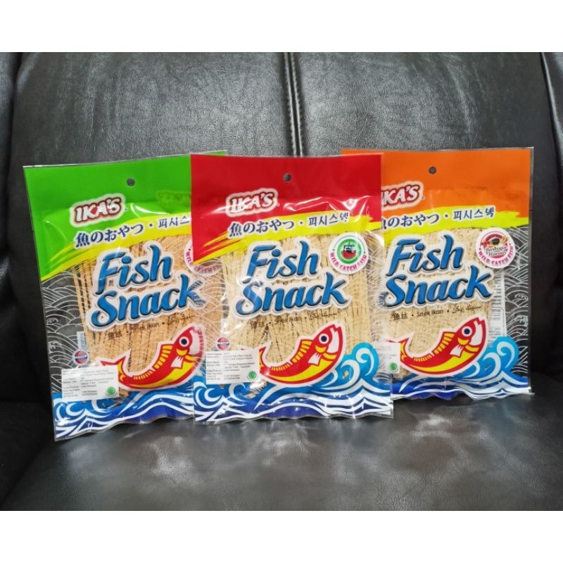 Jual IKAS fish Snack ika's 50 gram/fish Snack/juhi fish snack | Shopee ...