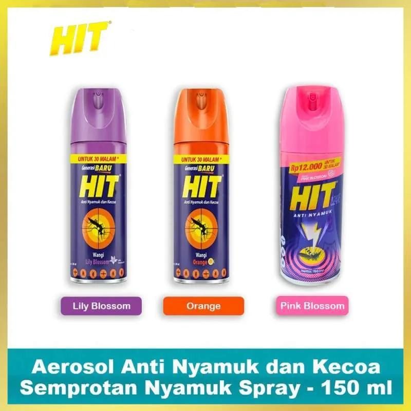 Jual paket hemat HIT Aerosol Anti Nyamuk dan Kecoa Semprotan Nyamuk ...