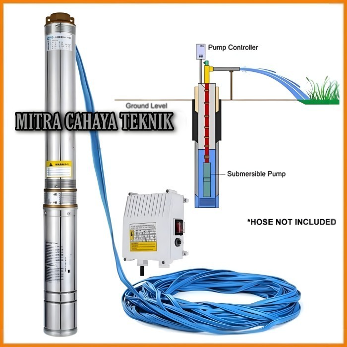 Jual Mesin Pompa Air Submersible 370Watt Pompa Satelit Nasional MC Pump ...