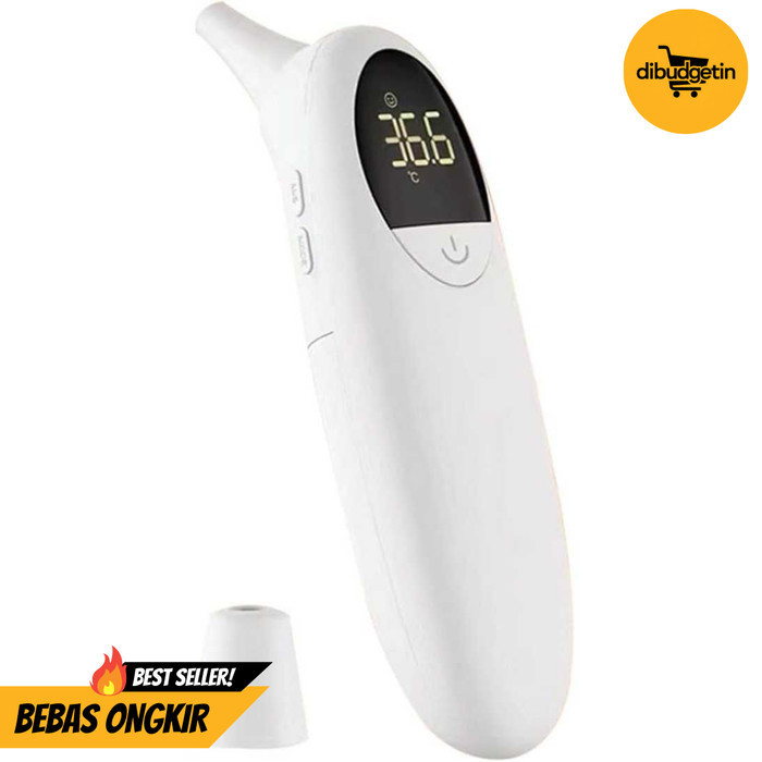 Jual Thermometer Gun Digital Infrared Suhu Badan Dahi Telinga - DIKANG ...