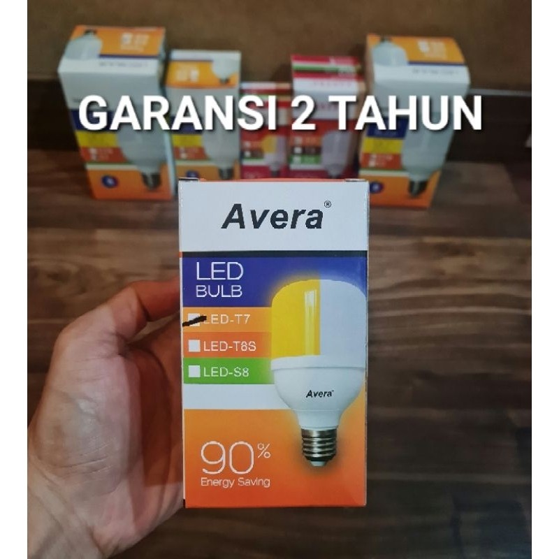 Jual LAMPU LED 40 WATT WARM WHITE SUPER JUMBO BERGARANSI TYPE T7S HEMAT ENERGI 90% SUPER TERANG ...