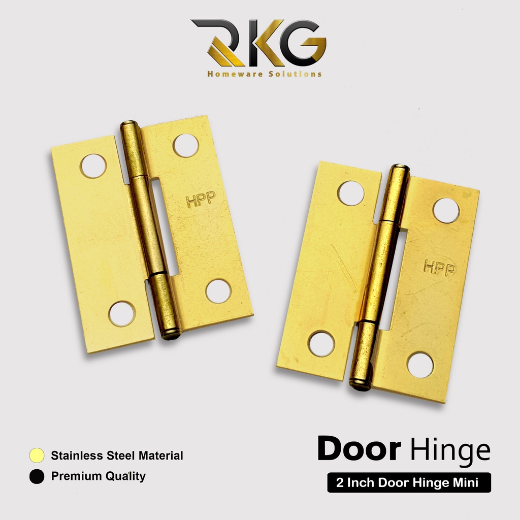 Jual Engsel Kupu Plat Besi Kuning 2 Inci | Shopee Indonesia
