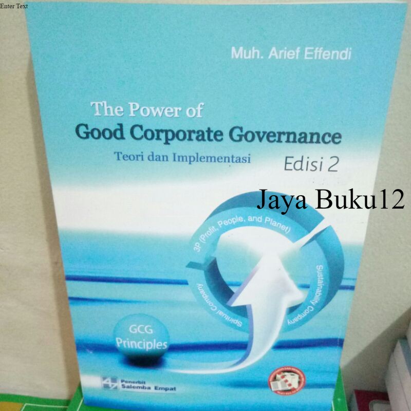 Jual Buku The Power of Good Corporate Governance by Muh. Arief | Shopee Indonesia