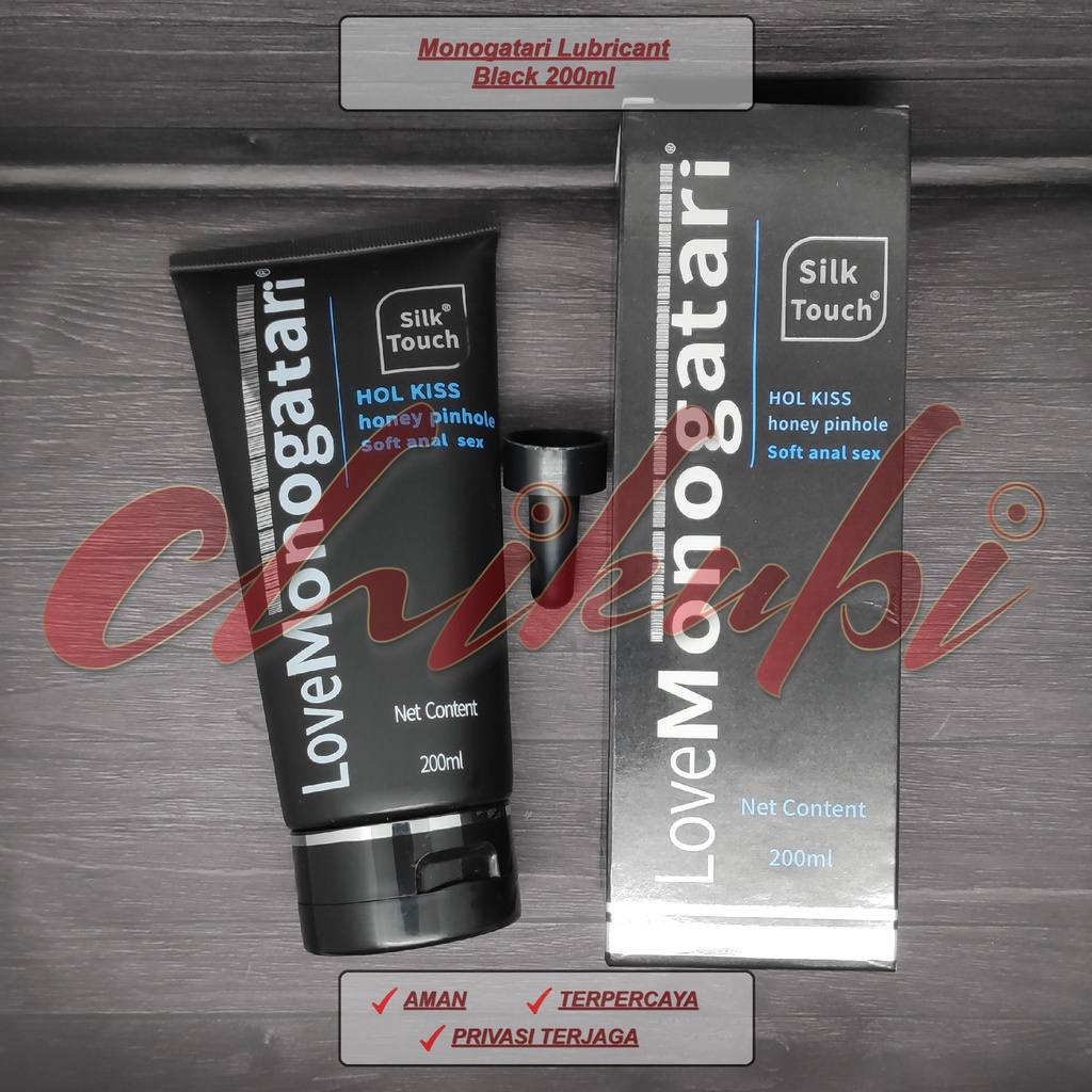 Jual Monogatari Lubricant Black 200ml | Shopee Indonesia