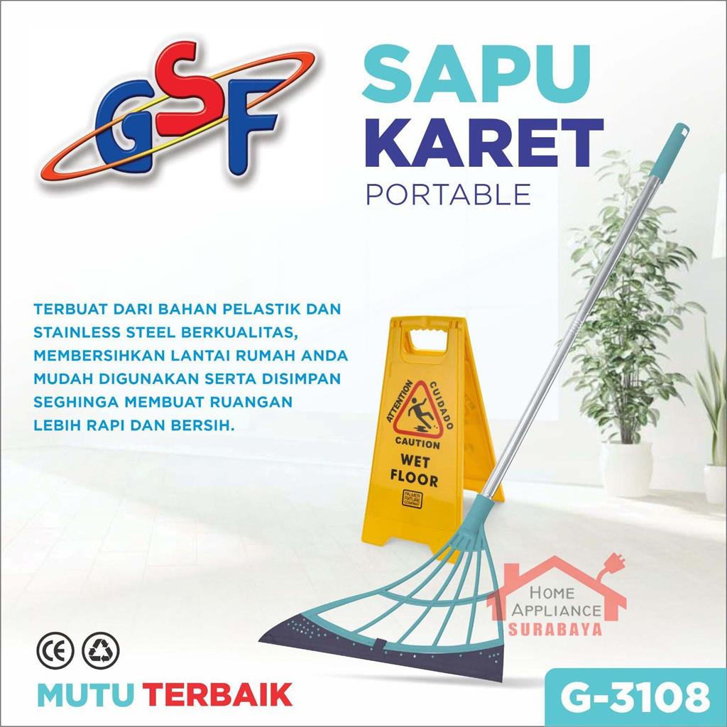 Jual Sapu Karet Wiper - Sapu Korea Ajaib - Sapu Serok Air Portable GSF ...