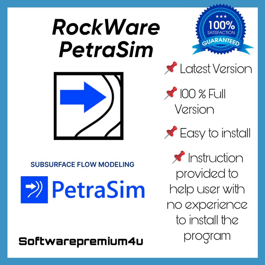 Jual RockWare PetraSim 2022.3.1003(2023) 【Latest】 | Shopee Indonesia