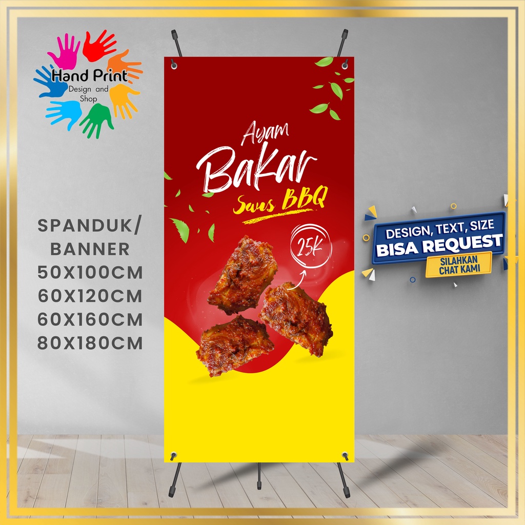 Jual SPANDUK / BANNER Ayam Geprek Pedas Ayam Goreng Fried Chicken Bisa ...
