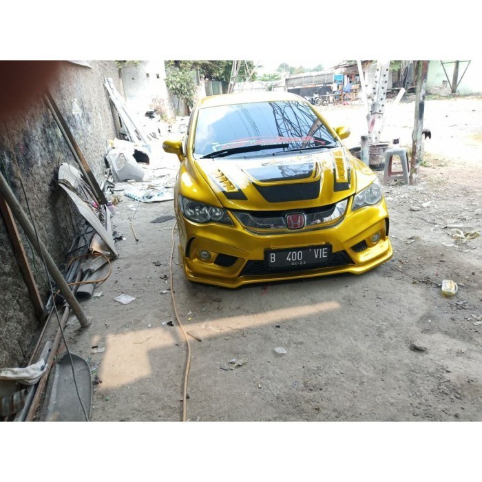 Jual aksesoris mobil BODY KIT civic fd RJ style body kit civic bodikit ...