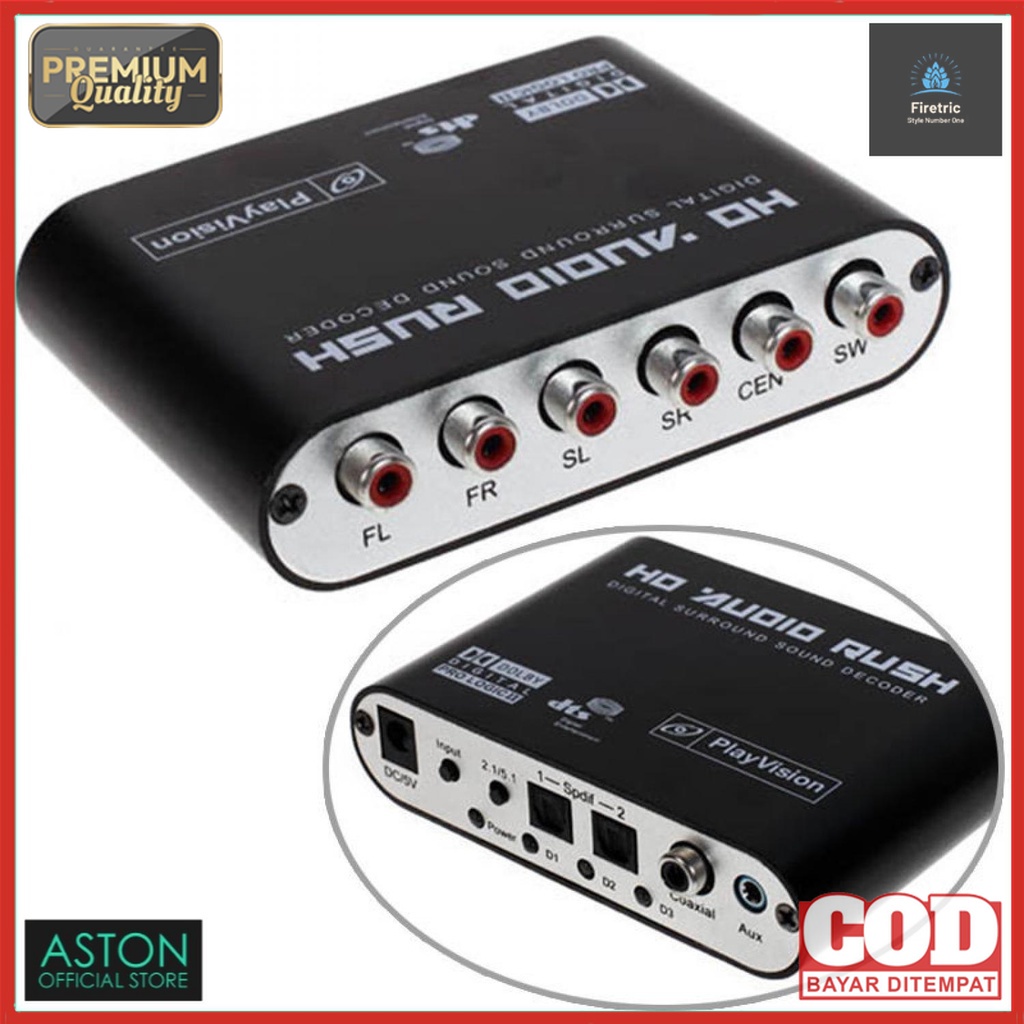 Jual Decoder Dolby Amplifier Home Theater 5.1 Surround | Shopee Indonesia