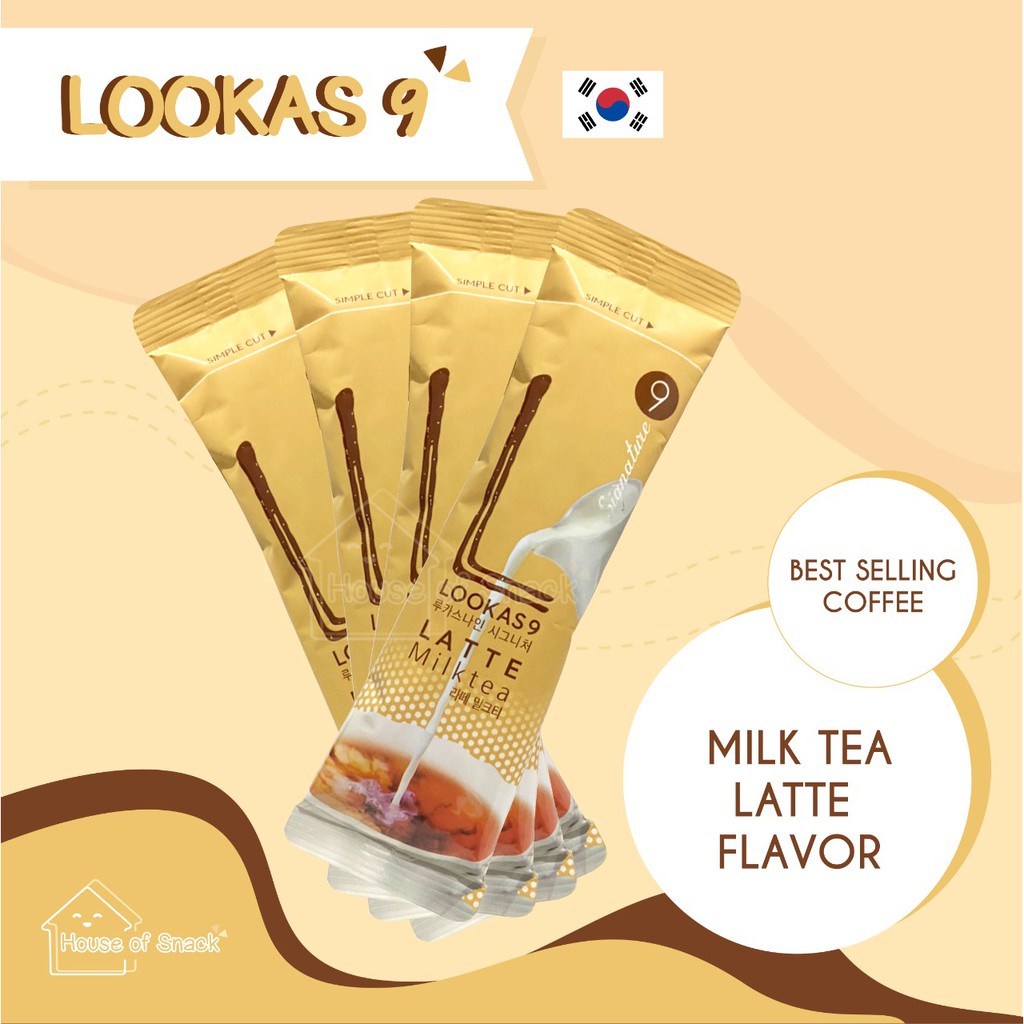 Jual [Satuan] Lookas9 Latte/ Vanilla/ Double Shot/Dolce/ Green Tea ...