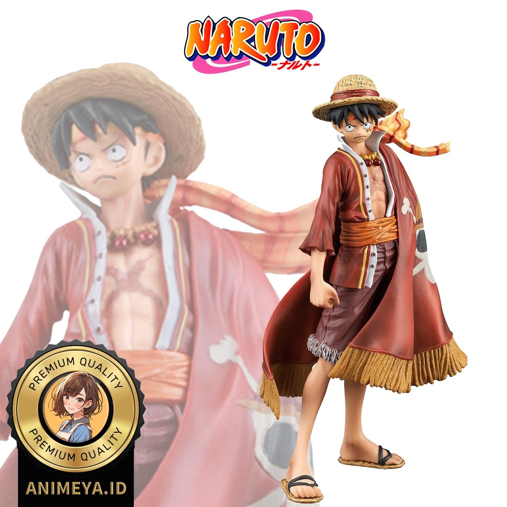 Jual ACTION FIGURE ONE PIECE LUFFY ANNIVERSARY THEATRICAL MONKEY D ...