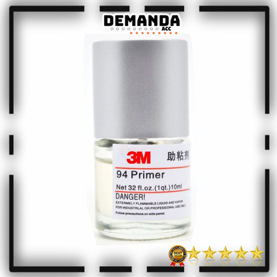 Jual Adhesive 94 primer 3M 10 ML Lem Perekat double tape dan sticker ...
