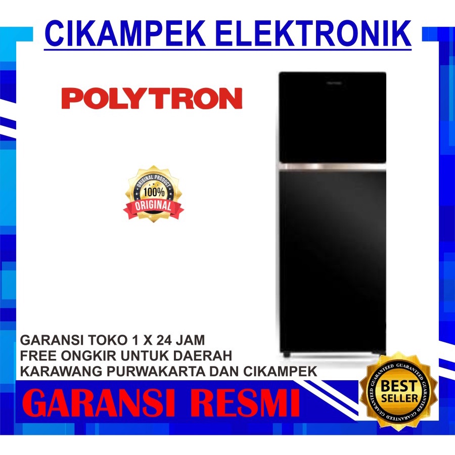 Jual PROMO SUPERR SALE KULKAS POLYTRON PRW 23 MNX LEMARI ES 2 PINTU PRW ...