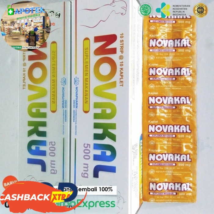 Jual novakal calsium | Shopee Indonesia