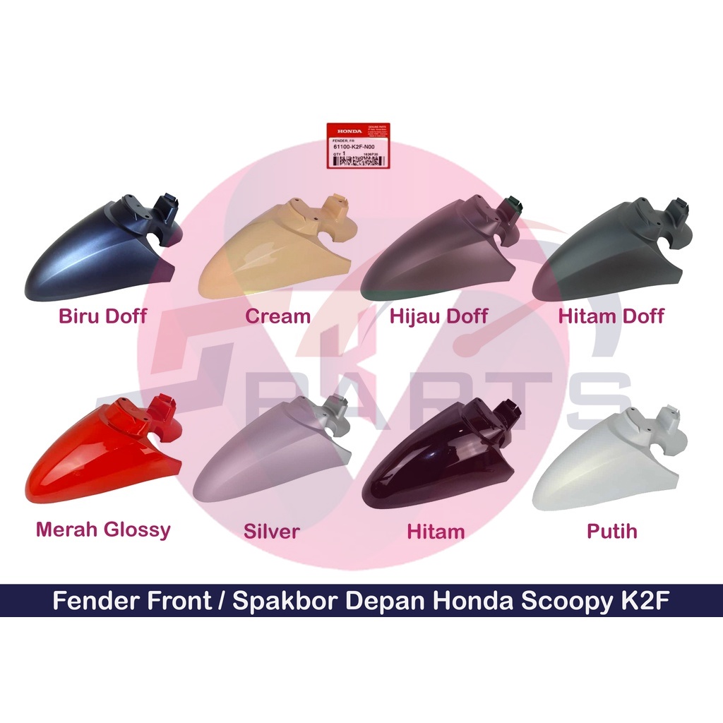 Jual Spakbor Depan Scoopy 2021 2022 Fender Front Scoopy K2F Original ...