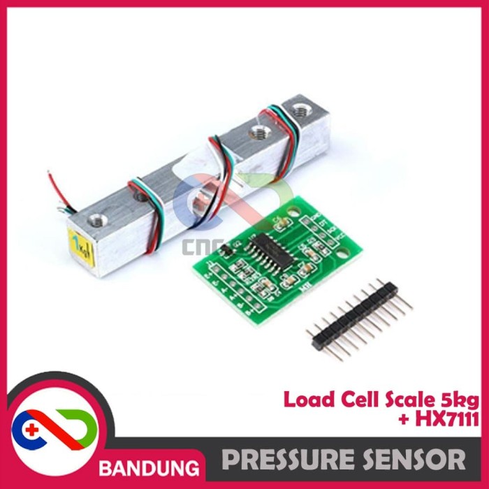 Jual HX711 HX-711 MODULE LOAD CELL DRIVER 24 BIT PRESSURE SENSOR WEIGHING ELECTRONIC SCALE 5KG ...