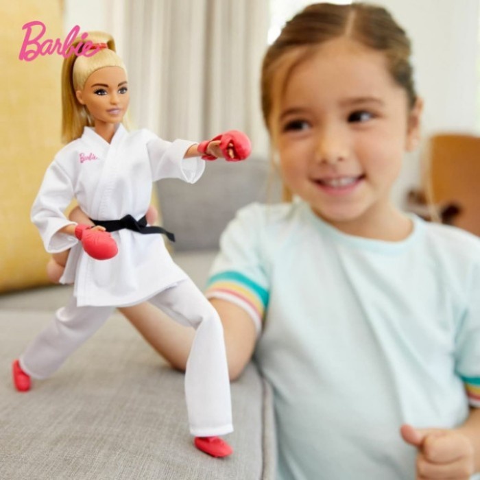 Jual Barbie Olympic Games Tokyo 2020 Karate Doll | Shopee Indonesia