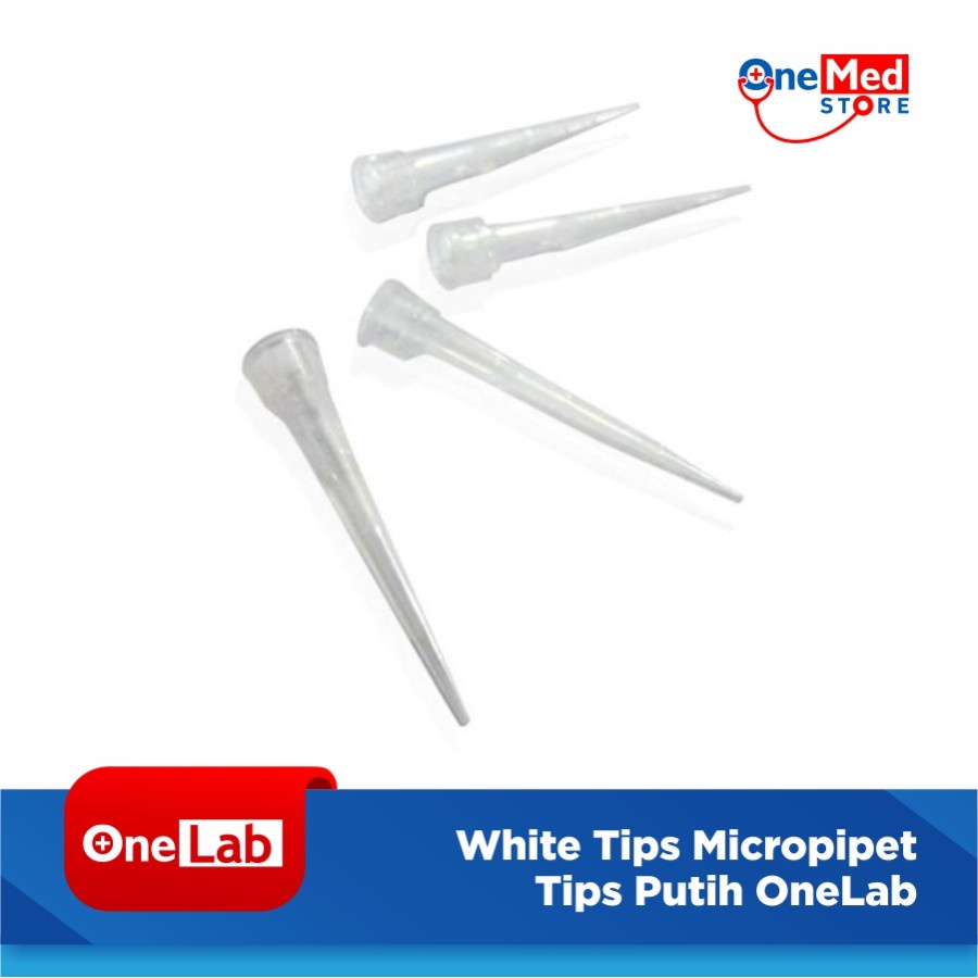 Jual White Tips Micropipet Tips Putih OneLab YG | Shopee Indonesia
