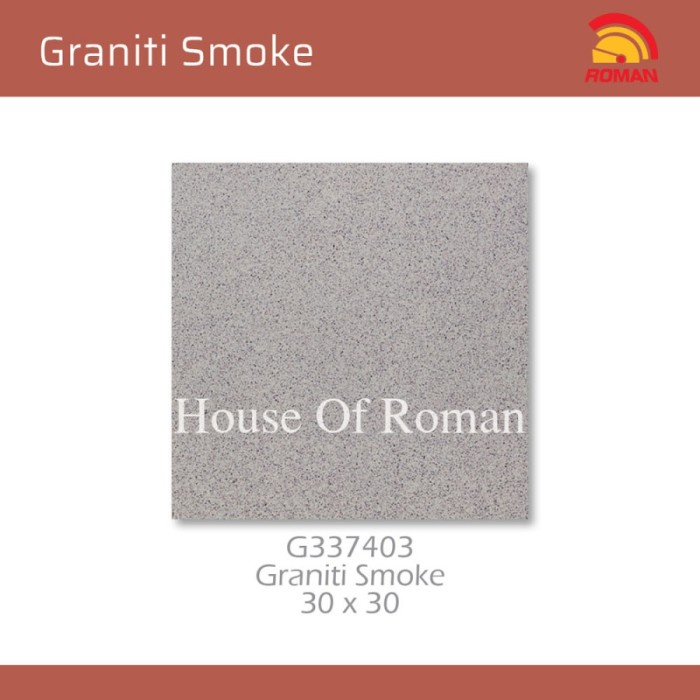 Jual ROMAN KERAMIK Graniti Smoke 30x30 G337403 | Shopee Indonesia