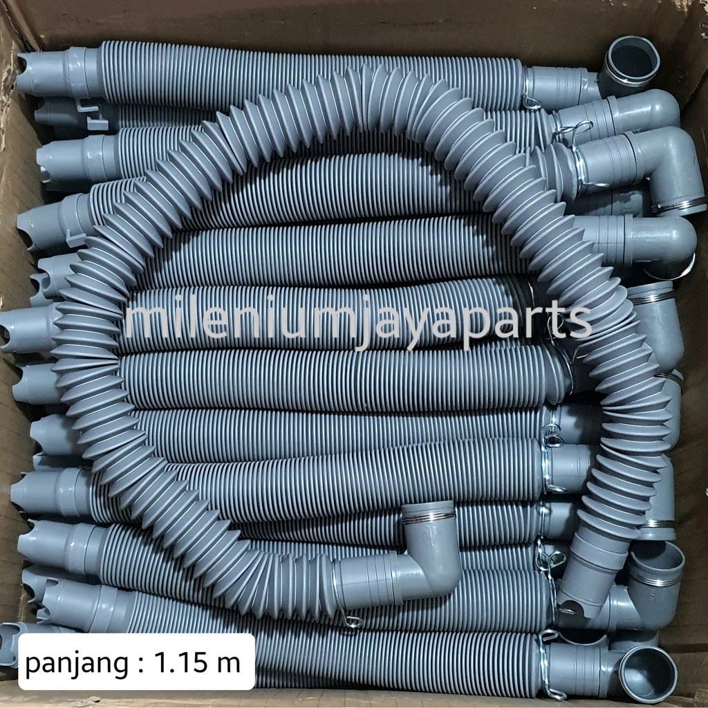 Jual Selang Flexible Pembuangan Air Mesin Cuci 1 Tabung universal model ...