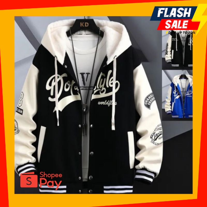 Jual OUTFIT JKT48 | JAKET BASEBALL VARSITY HOODIE (S-XXXXXL-6XL ...