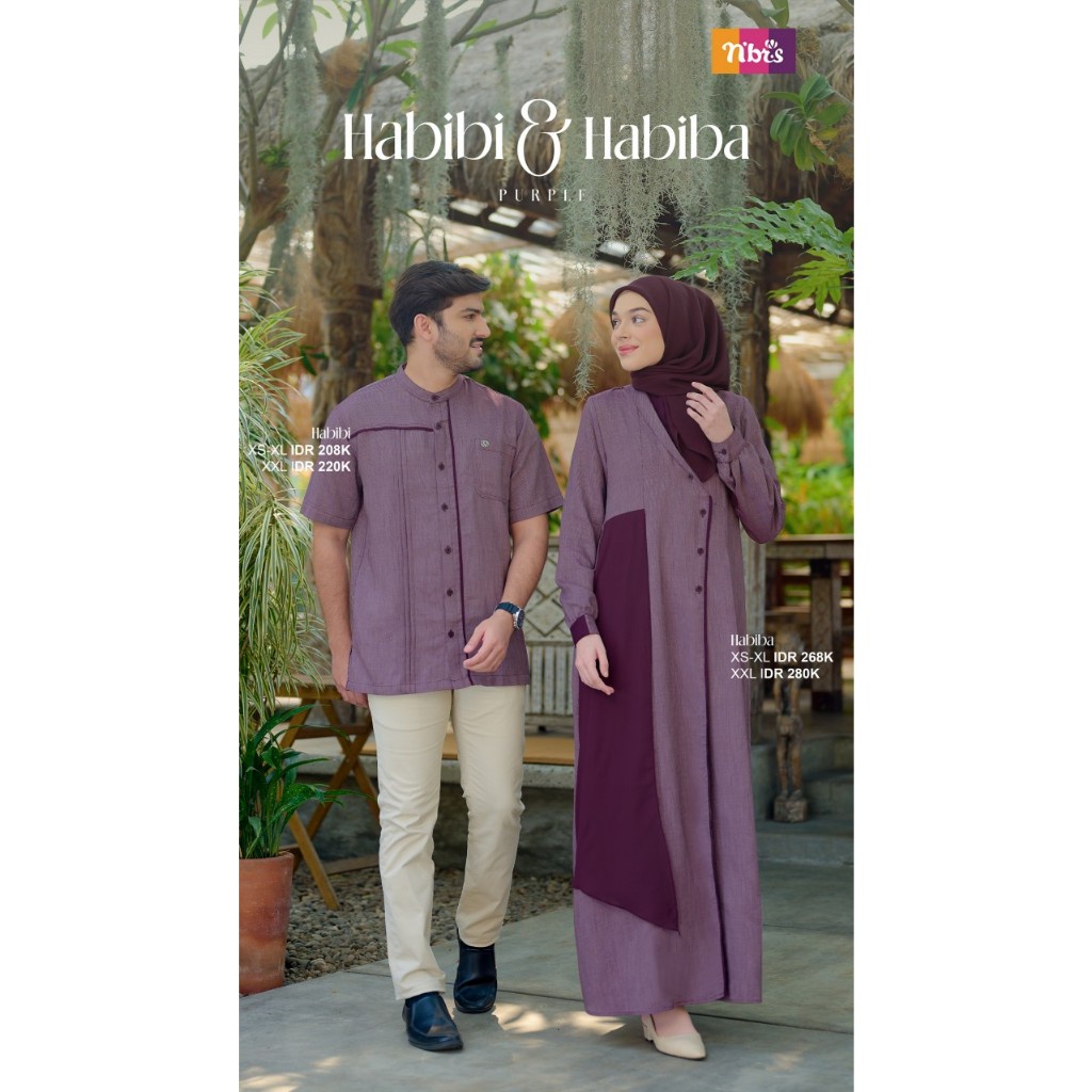 Jual Nibras Habibi Habiba Couple Nibras Terbaru / Gamis Koko Couple ...