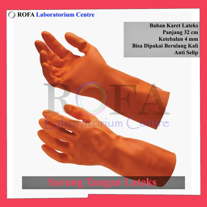 Jual Sarung Tangan Kimia / Sarung Tangan Laboratorium / Sarung Tangan ...