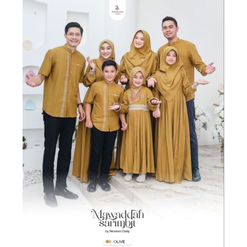 Jual CLOSE PREORDER Sarimbit Family Set 2024 "MAWADDAH SARIMBIT BY ...
