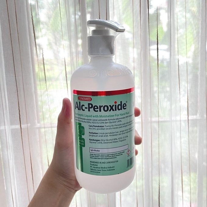 Jual ONEMED - Alcohol Peroxide 500ml Dispenser / Antiseptik ...