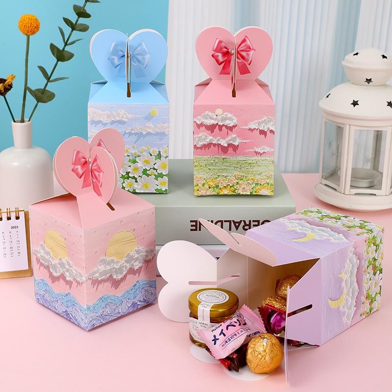 Jual (hocanparty) BOX KOTAK SOUVENIR KEMASAN CANDY PERMEN KOTAK COKLAT ...