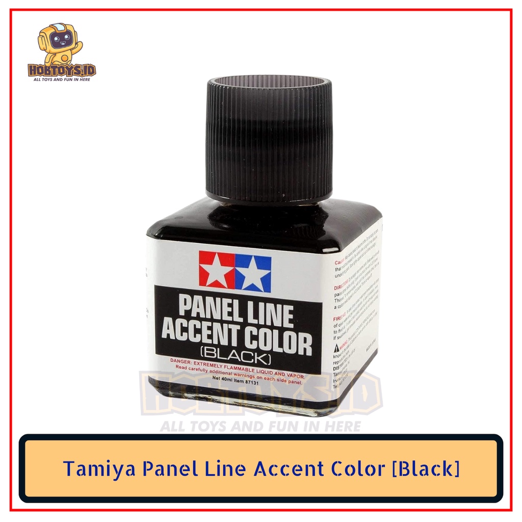 Jual Tamiya Panel Line Accent Color Black | Shopee Indonesia