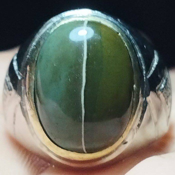 Jual Cincin Batu Akik Natural Motif Gambar Ikat Kendit Garis Lurus ...