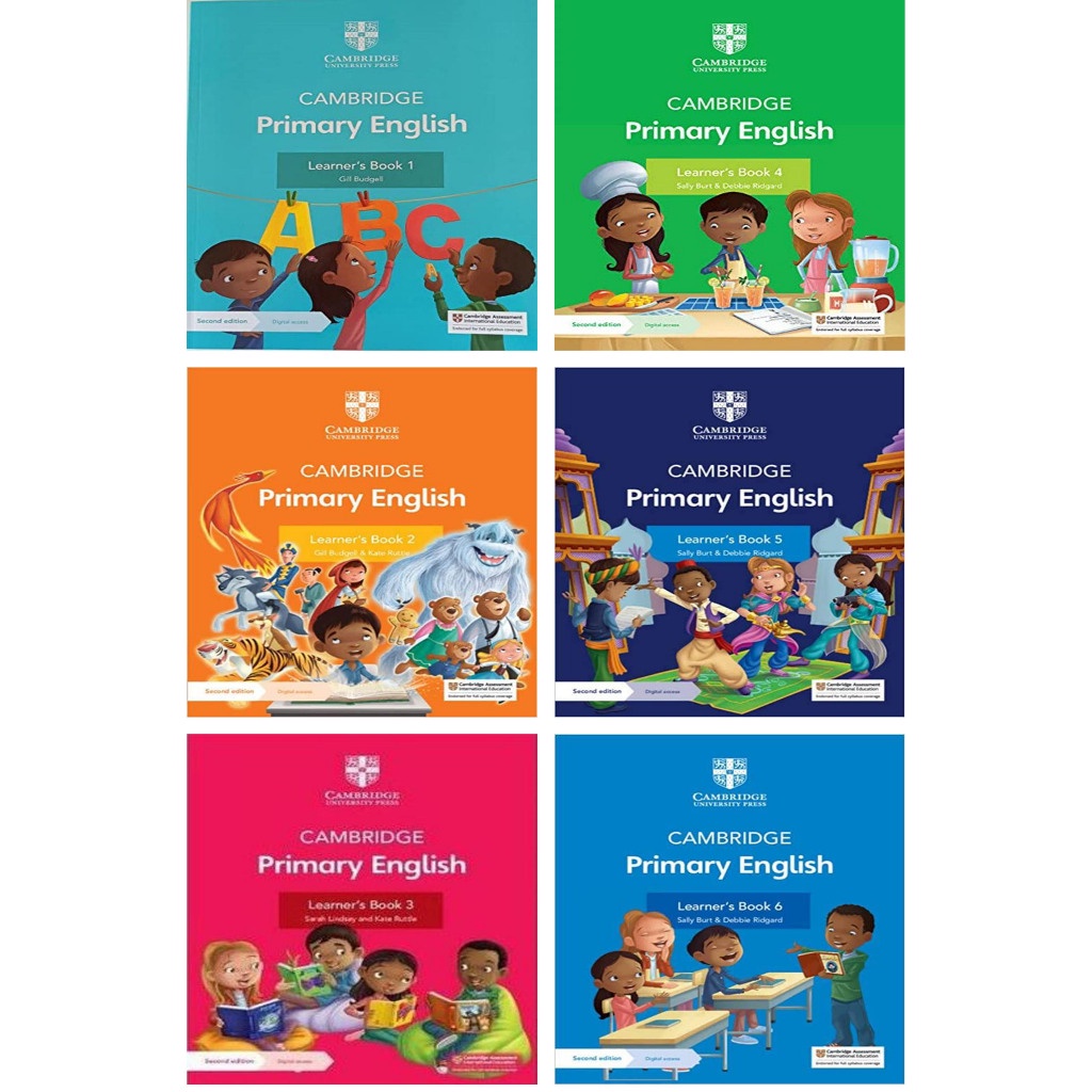 Jual Cambridge Primary English 1 - 6 Learner Book / Warna / Second ...