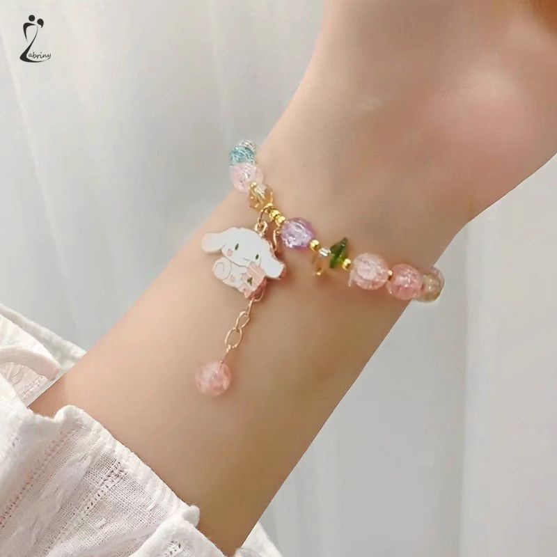 Jual Gadis Gelang Kristal Manik-manik Gaya Korea Lucu Kartun Perhiasan ...
