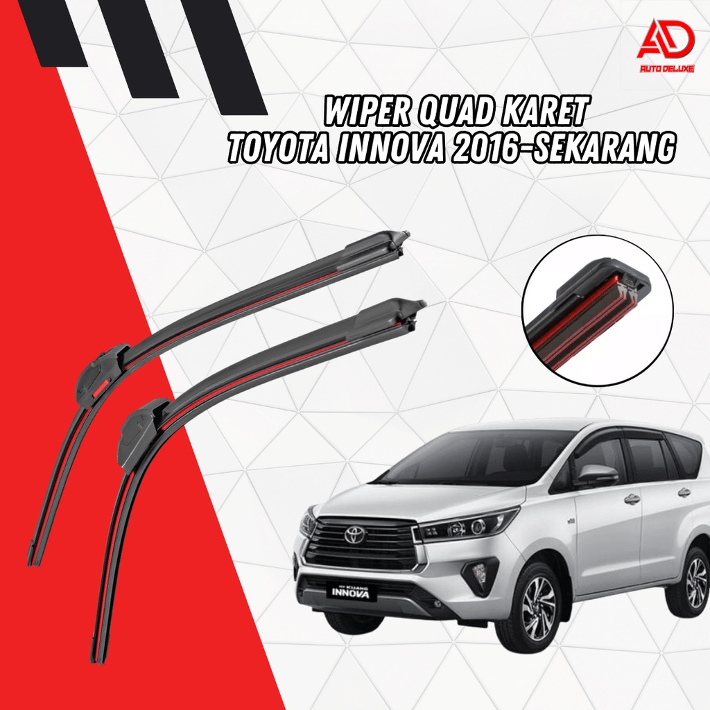 Jual Wiper Mobil Quad Blade Toyota Kijang Innova Reborn 2016 - Sekarang ...