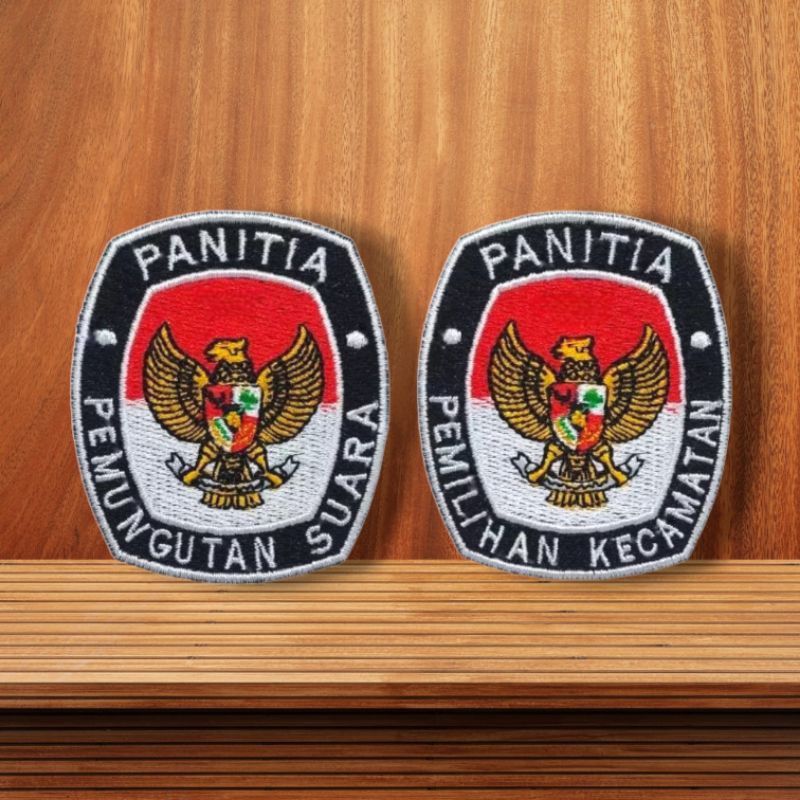 Jual BORDIR LOGO PPK LOGO PPS BORDIR PANITIA PEMUNGUTAN SUARA PANITIA ...