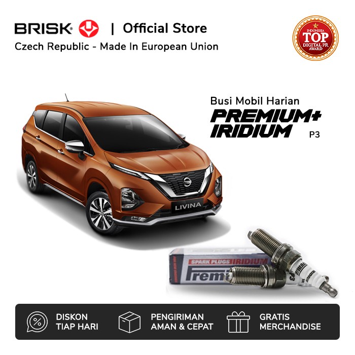 Jual Busi Mobil Nissan Livina BRISK Premium Iridium P3 | Shopee Indonesia